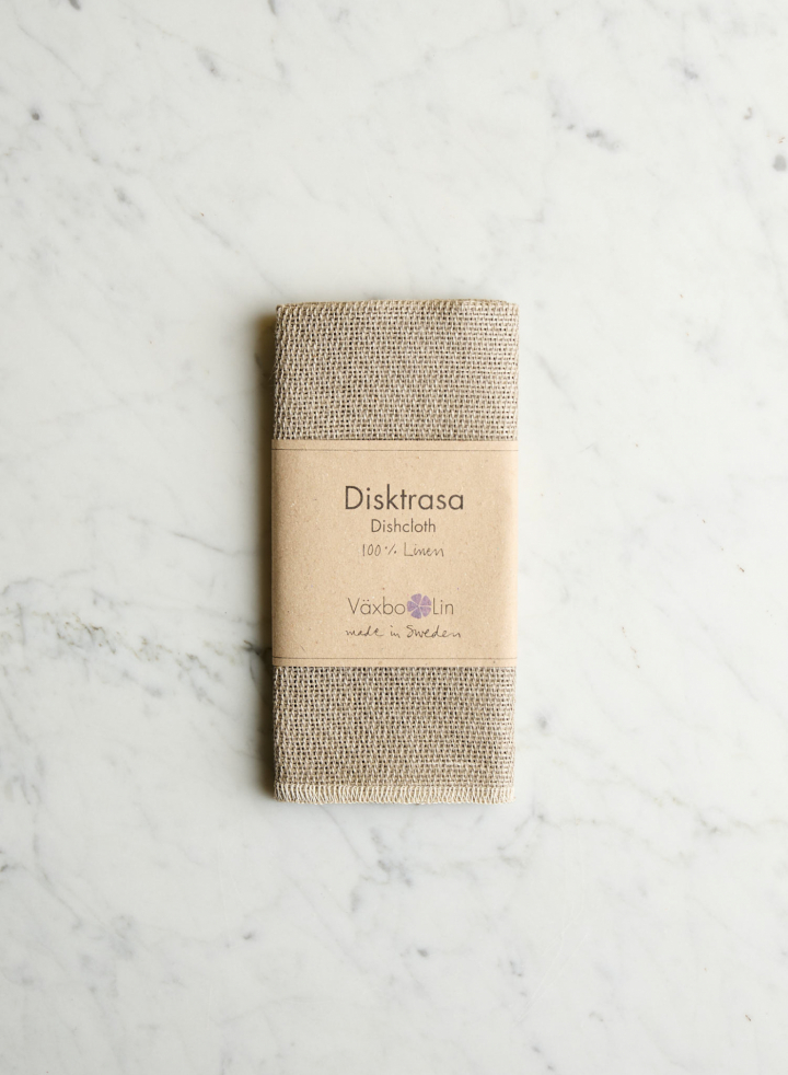 Disktrasa Lin Oblekt/Vit Fåll | Växbo Lin | TAMBURSTORE.SE